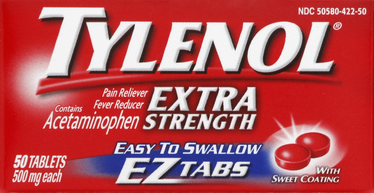 Tylenol Extra Strength Ez Tabs