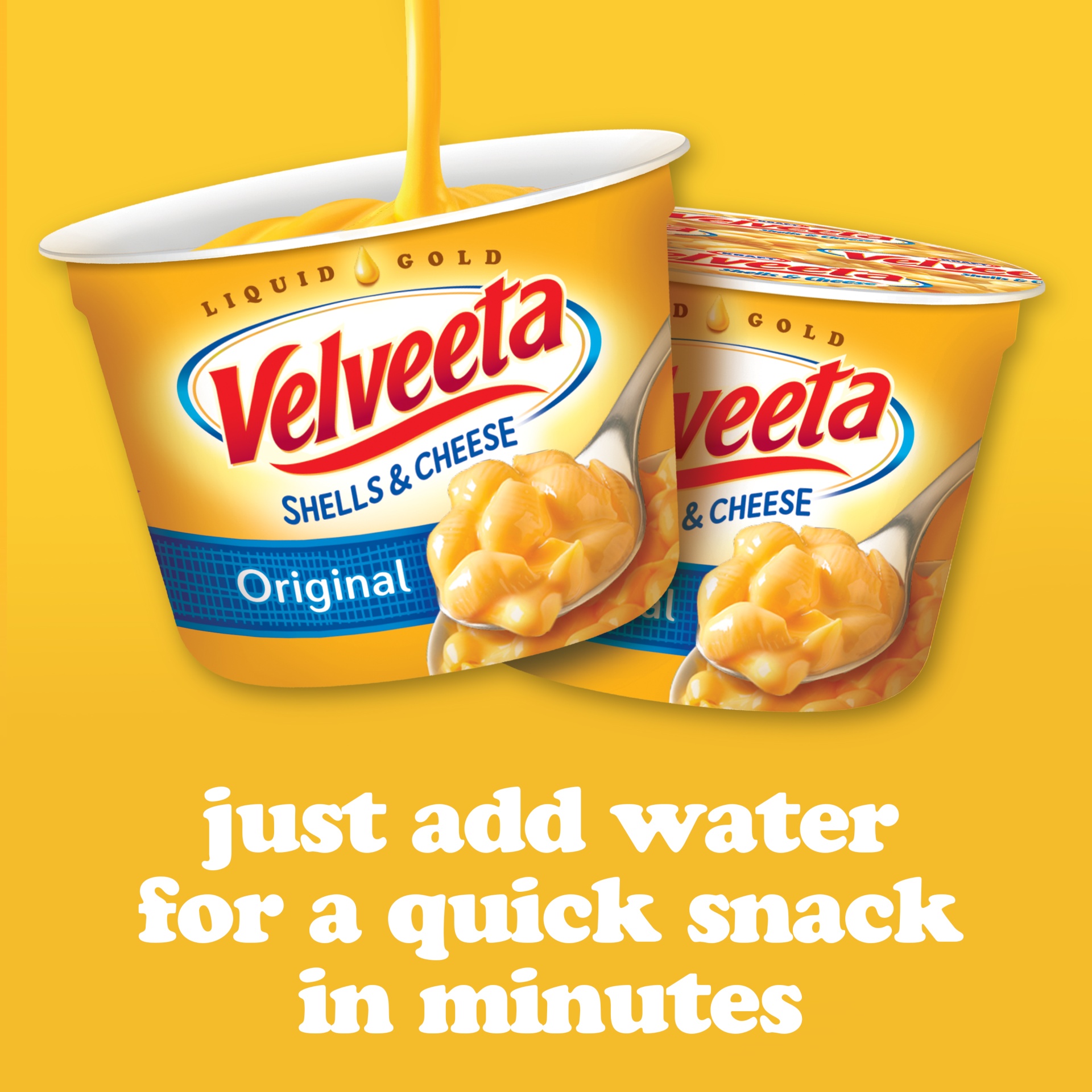 Velveeta Shells & Cheese Original Microwavable Shell Pasta & Cheese ...