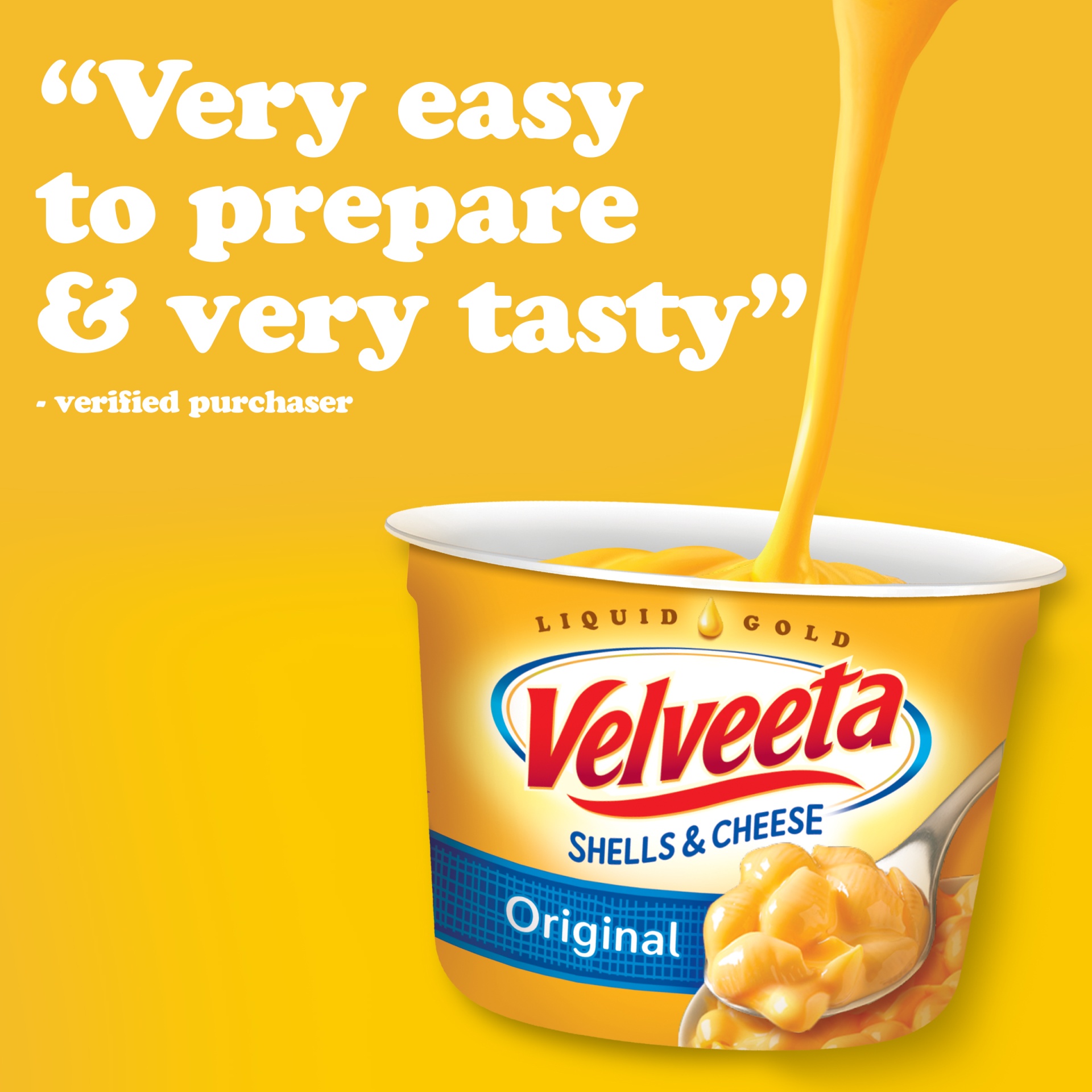 Velveeta Shells & Cheese Original Microwavable Shell Pasta & Cheese ...