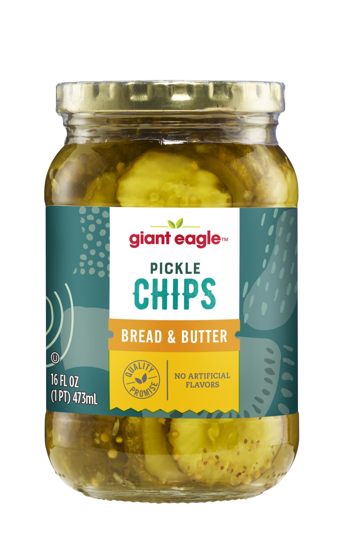 Giant Eagle Pickle Chips, Bread & Butter 16 oz | shipt