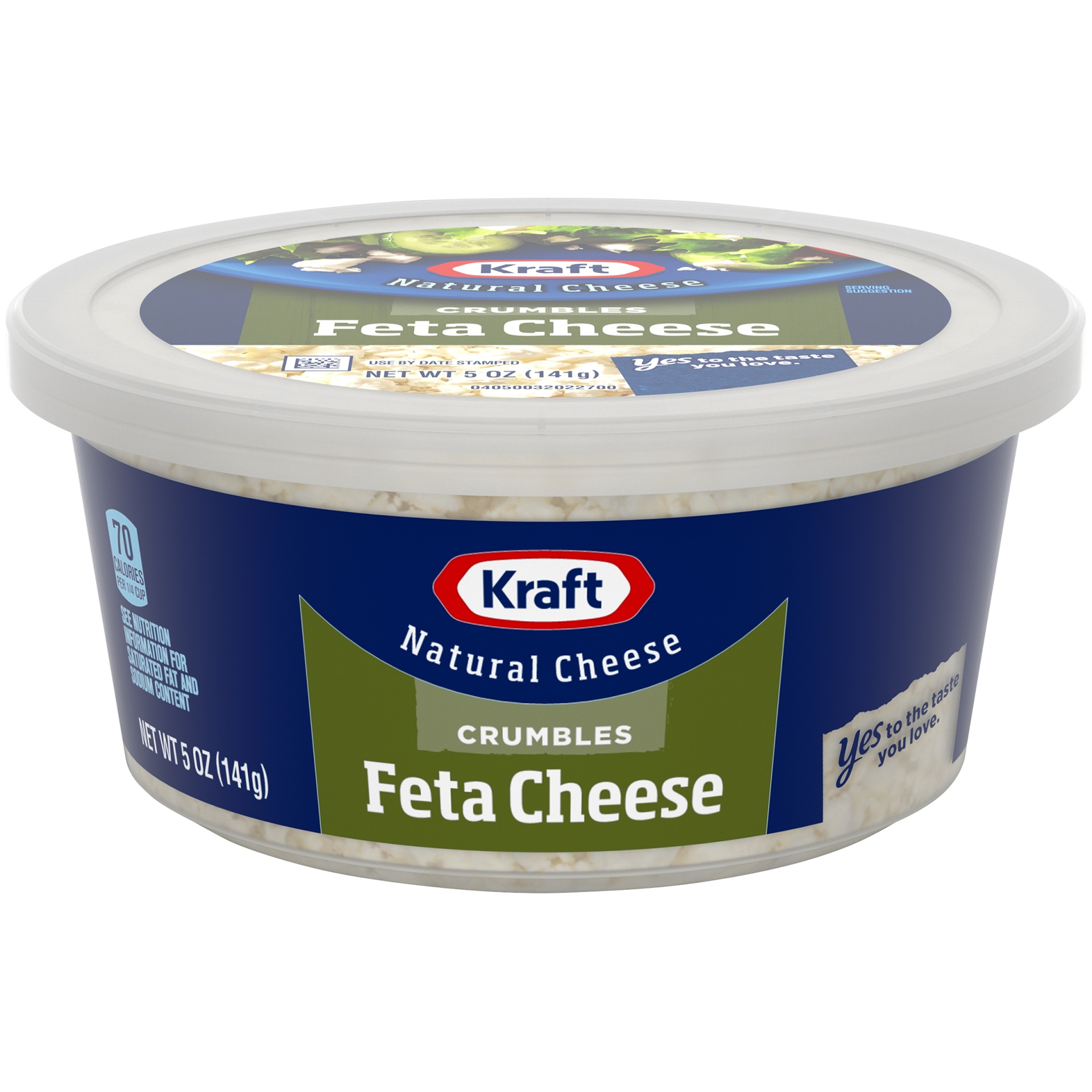 Kraft Natural Cheese Feta Cheese Crumbles 5 oz Tub 5 oz | Shipt