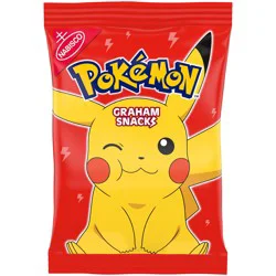 Nabisco Pokemon Graham Snacks, Graham Cracker Snack Cookies, 1 oz Snack ...