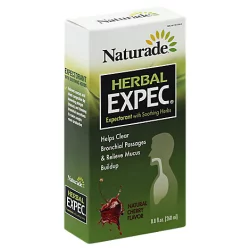 Naturade Expec Expectorant With Soothing Herbs Natural Cherry Flavor 8. ...
