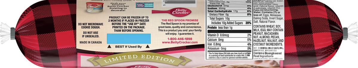 Bc Cookies Chocolate Chip Chub 16.5 oz | Shipt