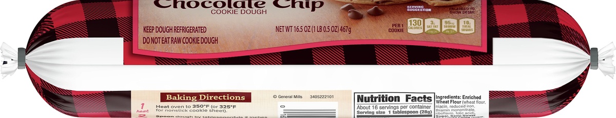 Bc Cookies Chocolate Chip Chub 16.5 oz | Shipt