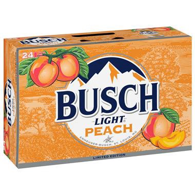 Busch Light Peach 24Pk 12Oz Can 12 oz | Shipt