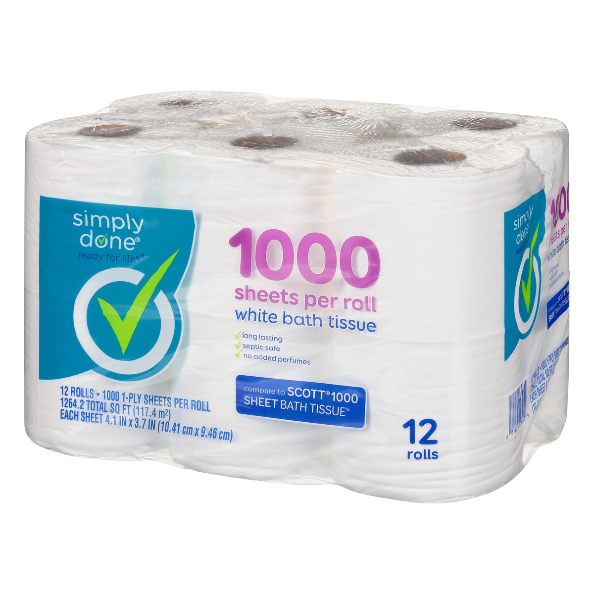 Simply Done Bath Tissue Basic 12 ct | Shipt