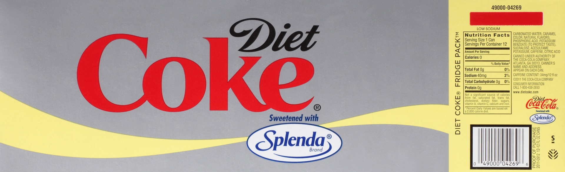Coca-Cola Diet Coke with Splenda 12 ct; 12 fl oz | Shipt
