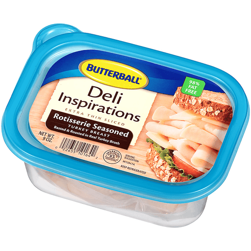 Butterball Deli Inspirations Rotisserie Seasoned Turkey Breast 9 oz | Shipt