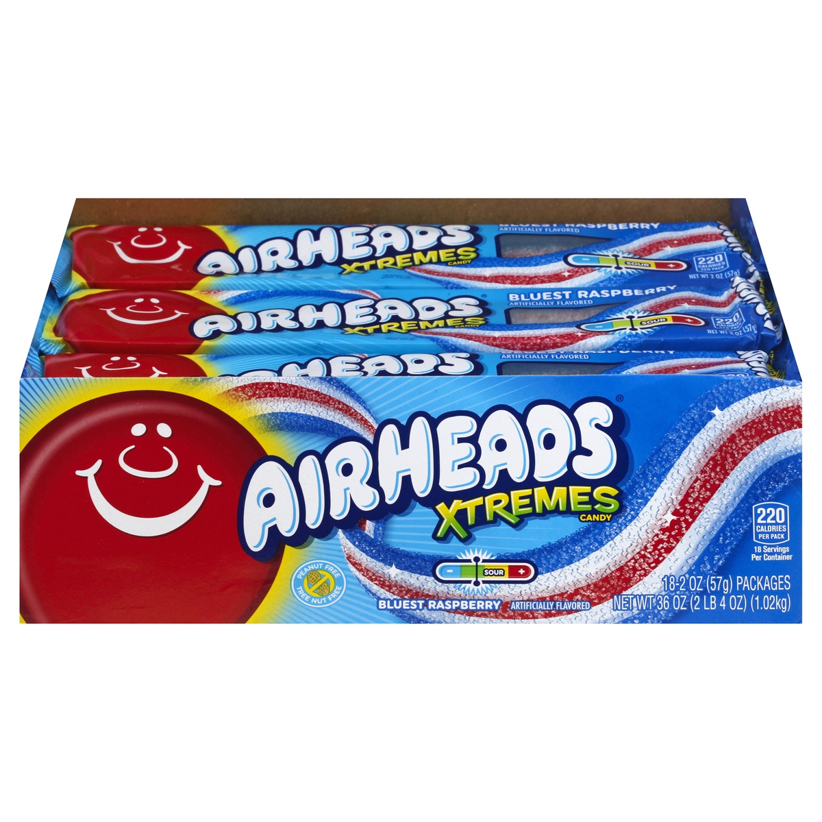 Airheads Xtremes Blue Raspberry 18 ct | Shipt