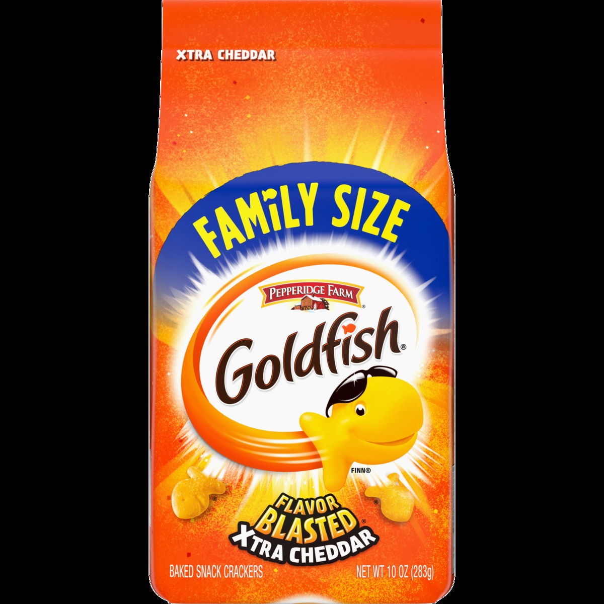 Goldfish Pepperidge Farm Family Size Goldfish Flavor Blasted Extra ...