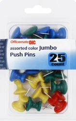 OIC Push Pins 25 ea 25 ct | Shipt