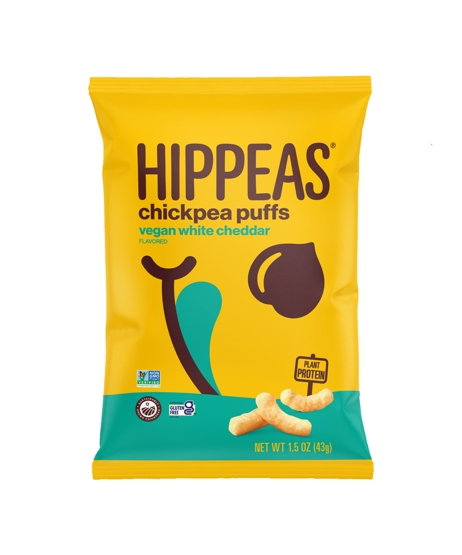 HIPPEAS White Cheddar Chickpea Puffs 1.5 oz | Shipt