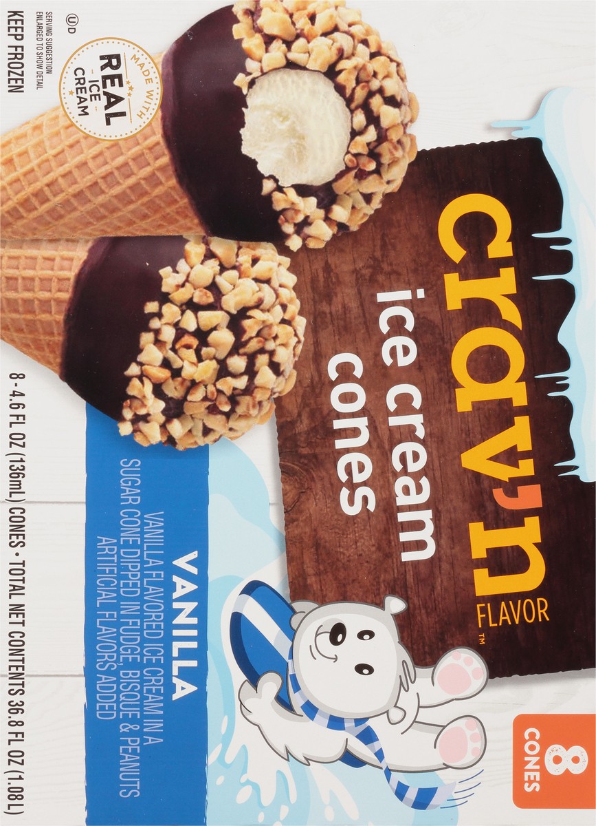 Crav'n Flavor Cravn Ice Cream Cone 8 ct | Shipt