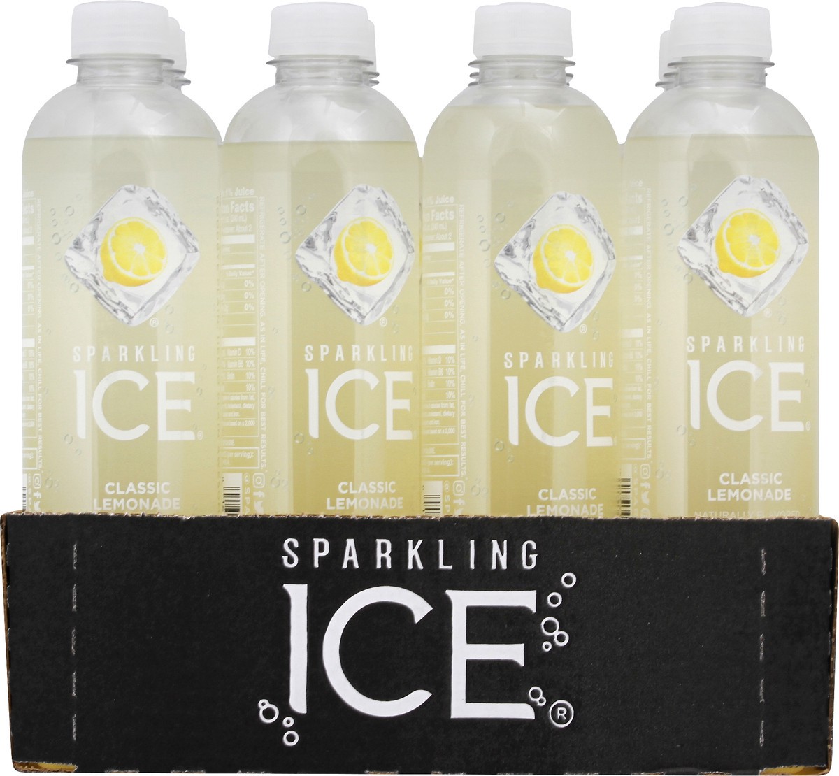 Sparkling ICE Classic Lemonade Sparkling Water 12 ct; 17 fl oz | Shipt