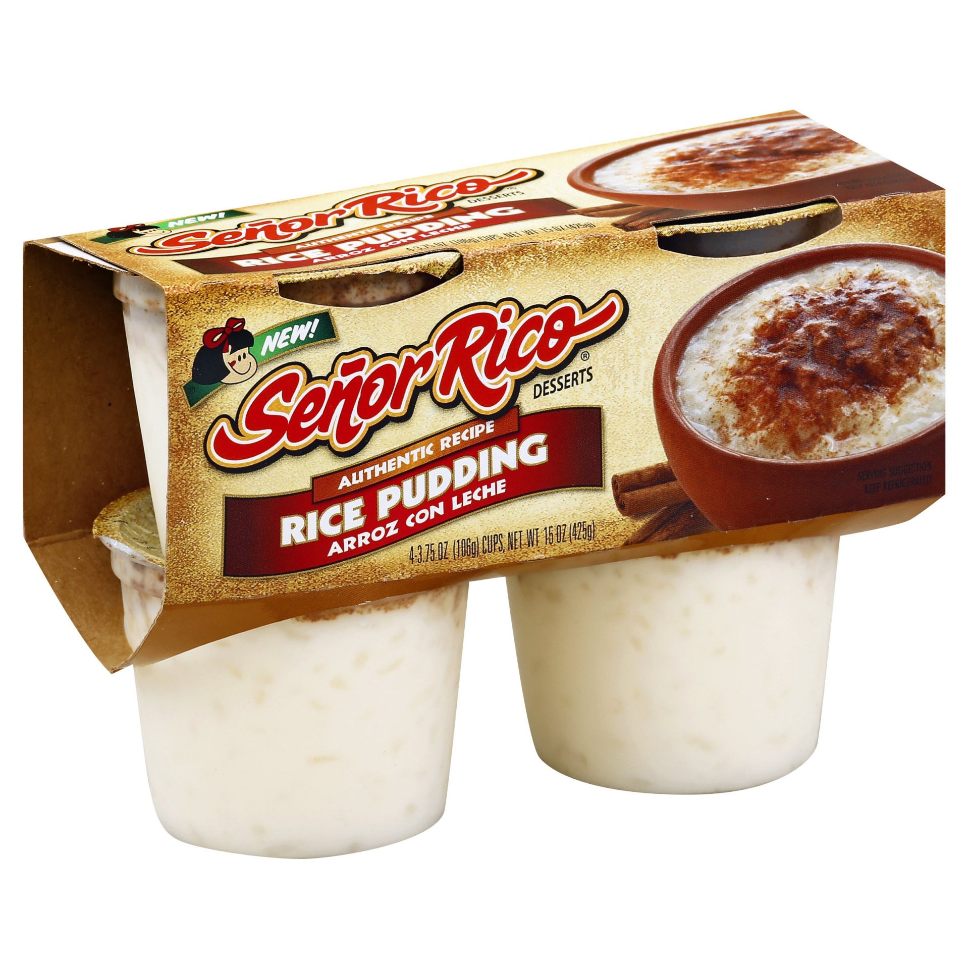 Senor Rico Rice Pudding 4 ct; 3.75 oz | Shipt