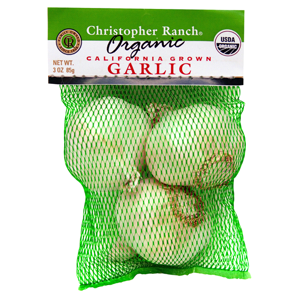 Christopher Ranch Organic Garlic 3 oz | Shipt