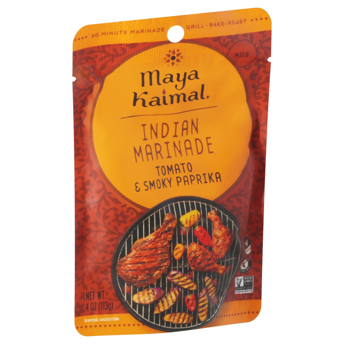 Maya Kaimal Mild Tomato & Smoky Paprika Indian Marinade 4 oz 4 oz | Shipt