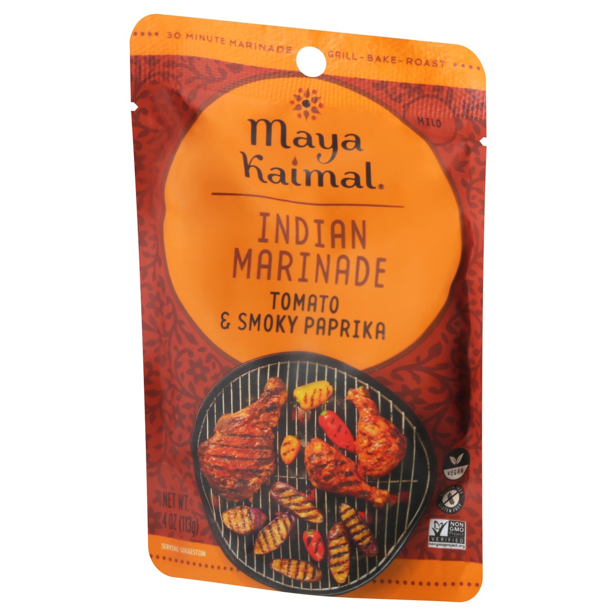 Maya Kaimal Mild Tomato & Smoky Paprika Indian Marinade 4 oz 4 oz | Shipt