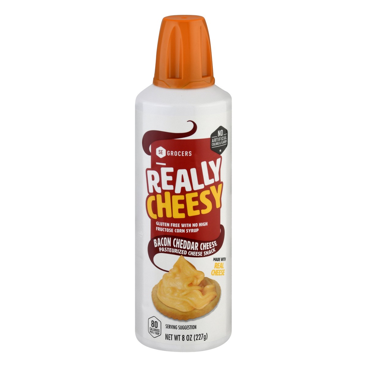SE Grocers Aerosol Cheddar Bacon 8 oz | Shipt
