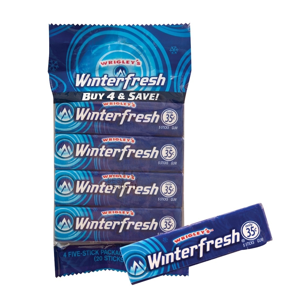 Wrigley's Winterfresh Gum 4 pk; 5 ct | Shipt