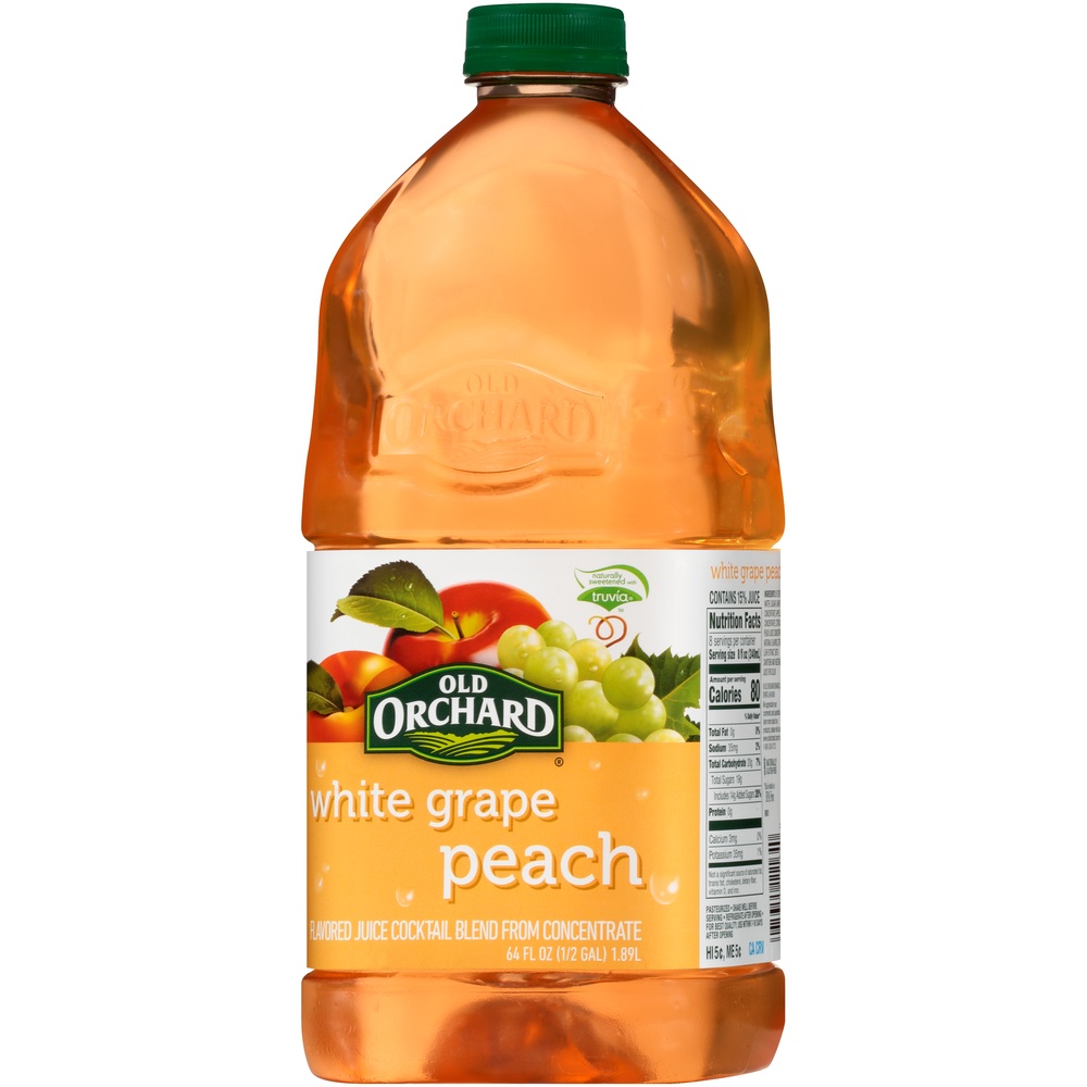 Old Orchard White Grape Peach Cocktail 64 fl oz | Shipt