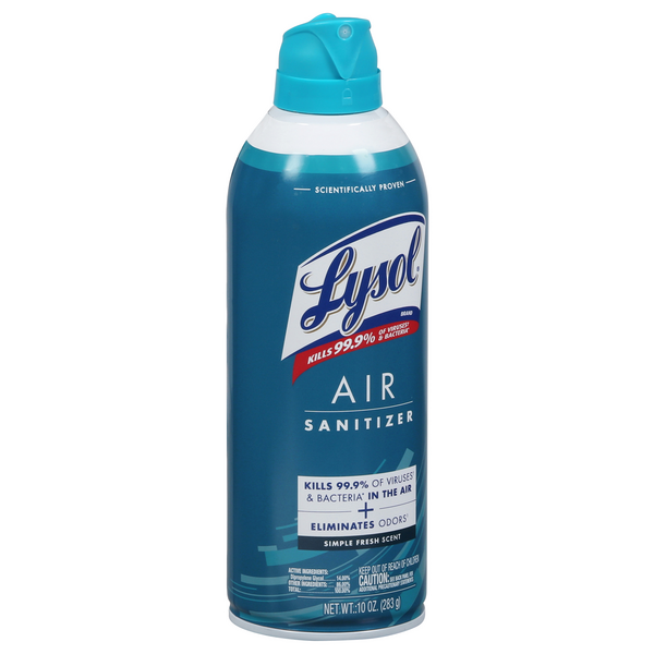 Lysol Air Sanitizer, Simple Fresh Scent 10 oz | Shipt