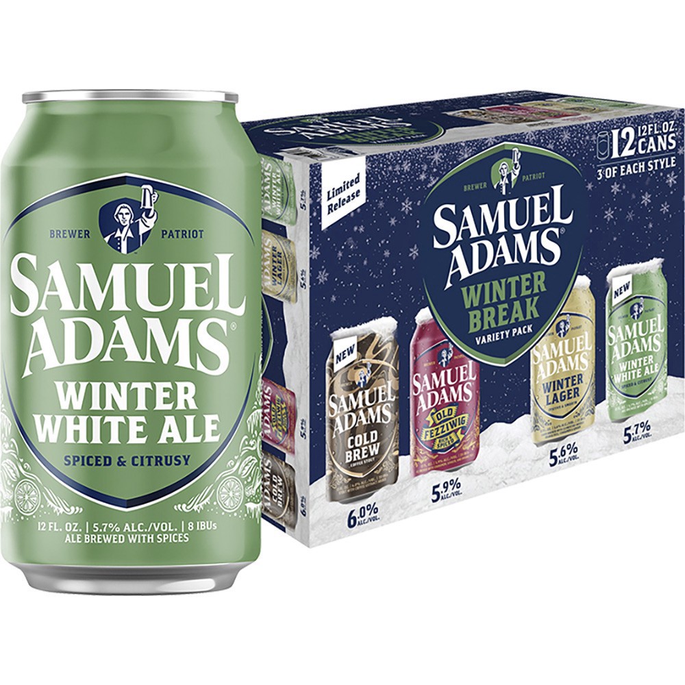 Samuel Adams Winter Break Seasonal 12 ct; 12 oz | shipt