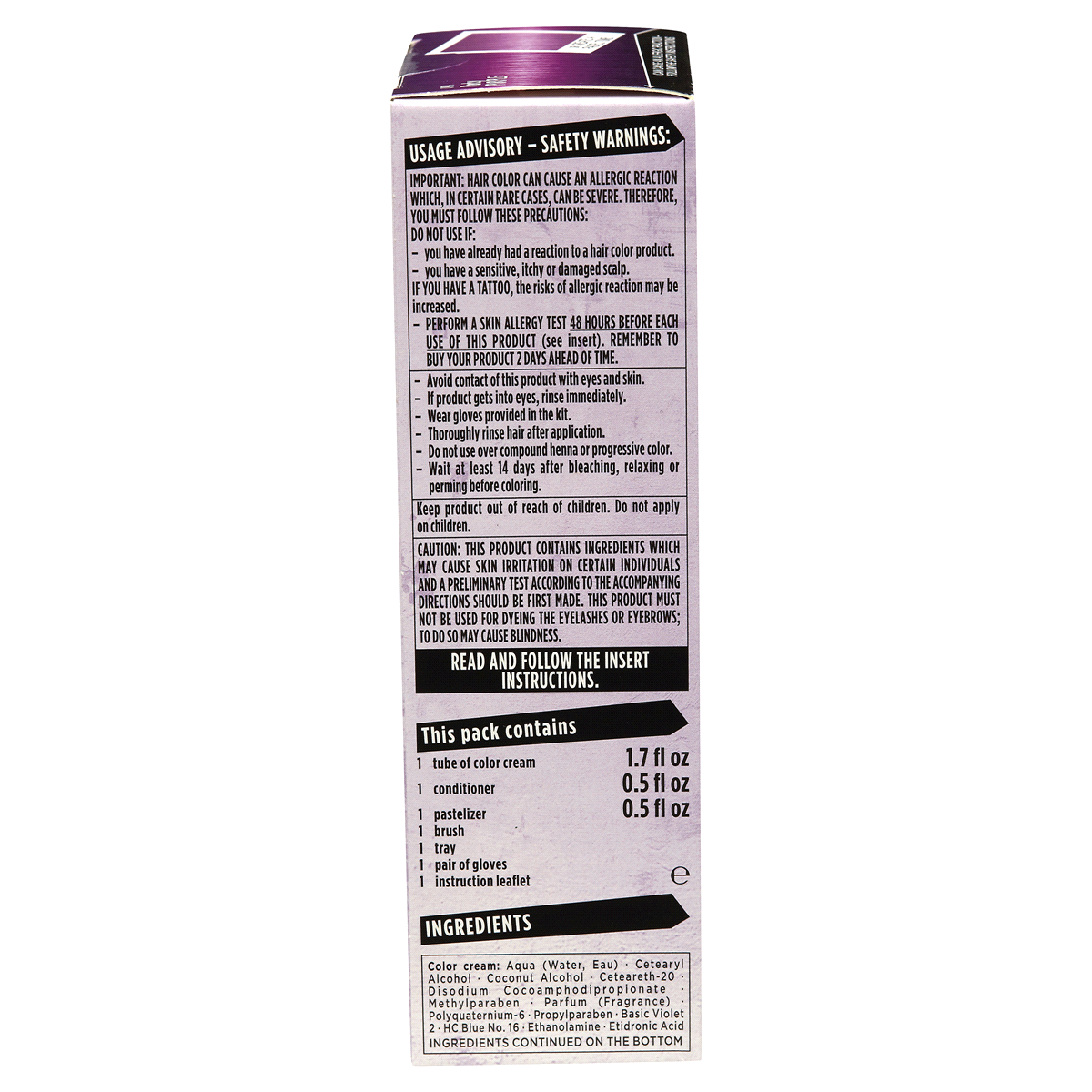 Got2b Creative Semi-Permanent Hair Color, 094 Perky Purple 4.2 oz | Shipt