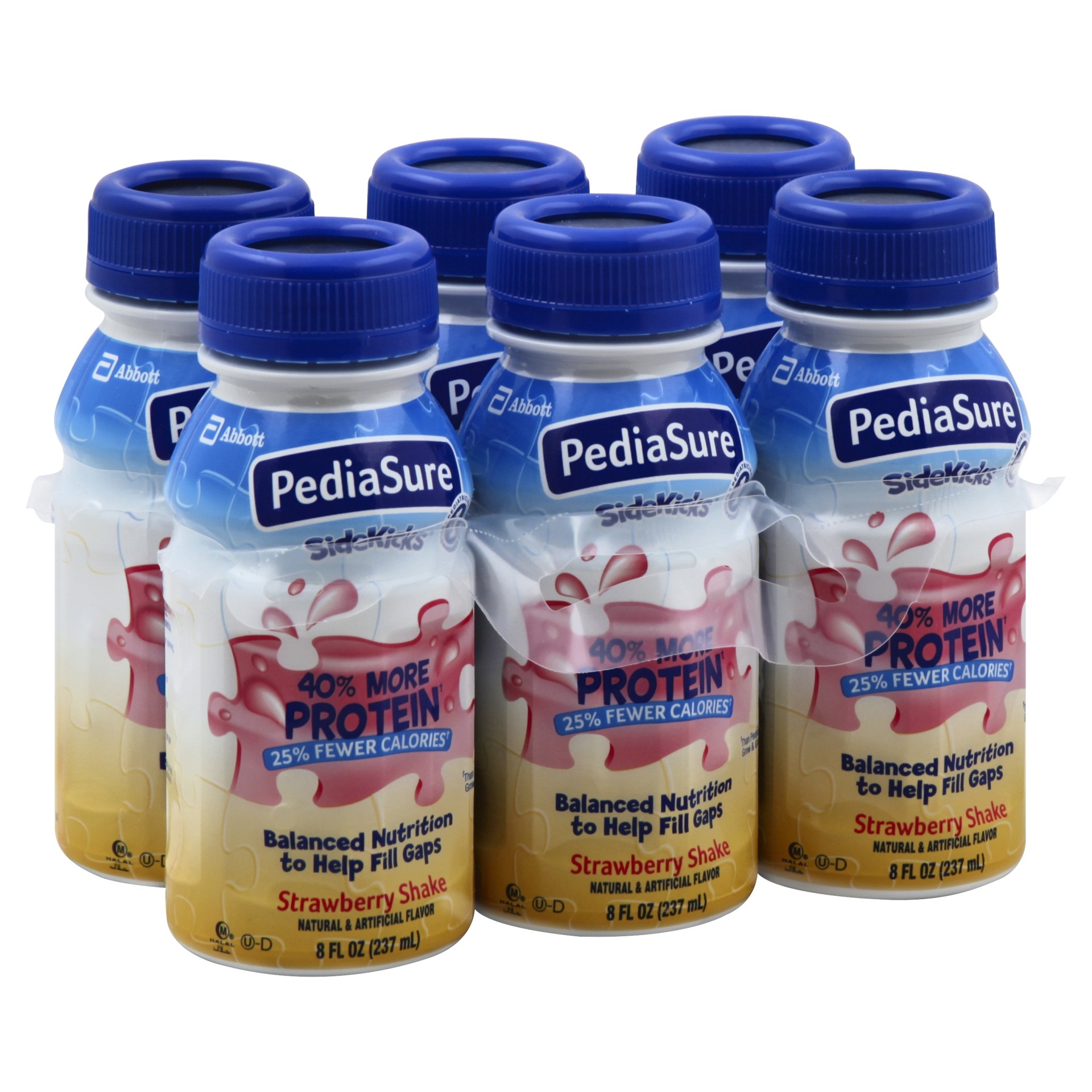 PediaSure Sidekicks Strawberry Nutritional Shake 6 ct; 8 oz | Shipt