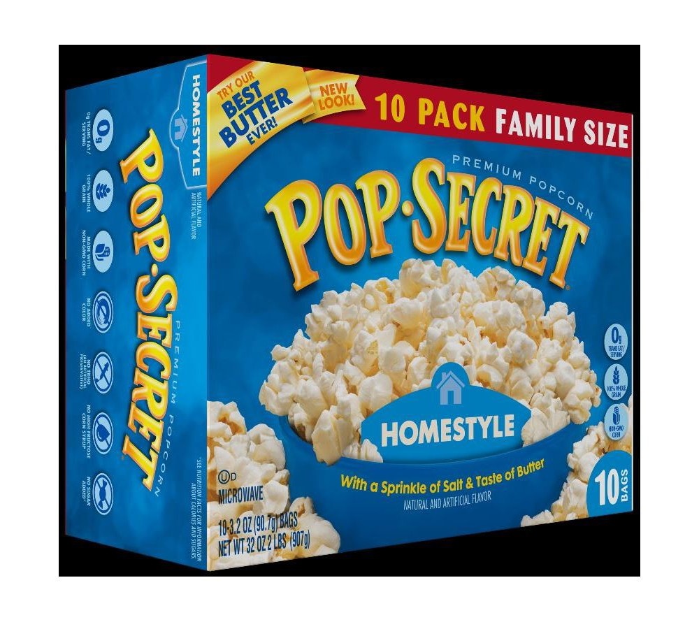 Pop-Secret Homestyle Microwave Popcorn 10 ct; 32 oz | Shipt