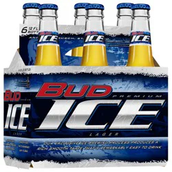 Bud Ice Beer, 6 Pack 12 fl. oz. Bottles 6 ct; 12 oz | shipt