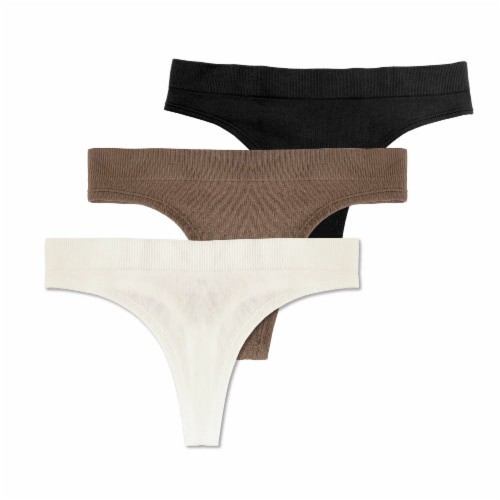 Dip Seamless Fine Ribbed Thong Underwear - Assorted | Shipt