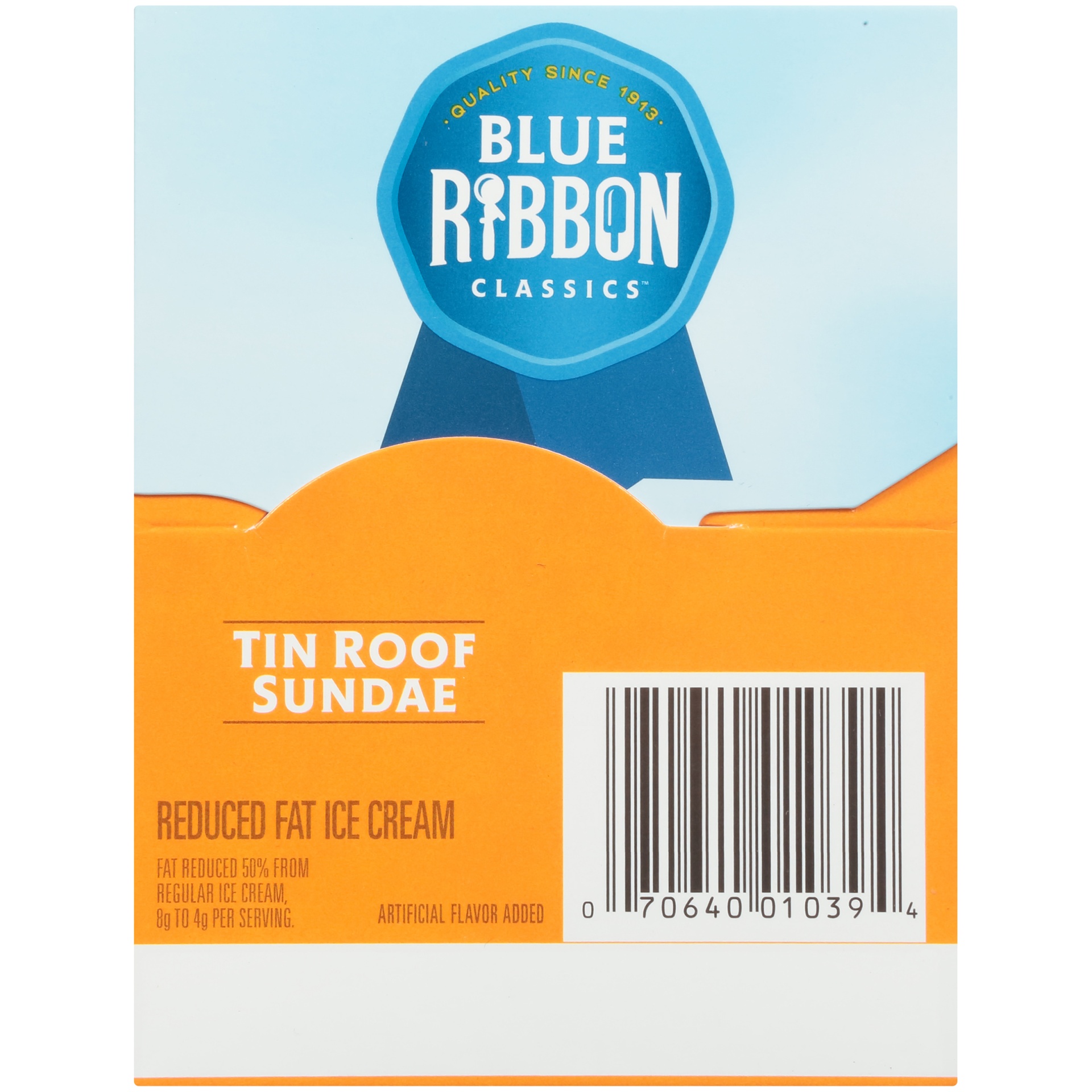 Blue Bunny Blue Ribbon Classics Tin Roof Sundae Light Ice Cream 1.75 qt ...