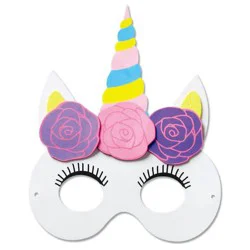 Unicorn Foam Mask Kit By Creatology makes 6 masks | shipt