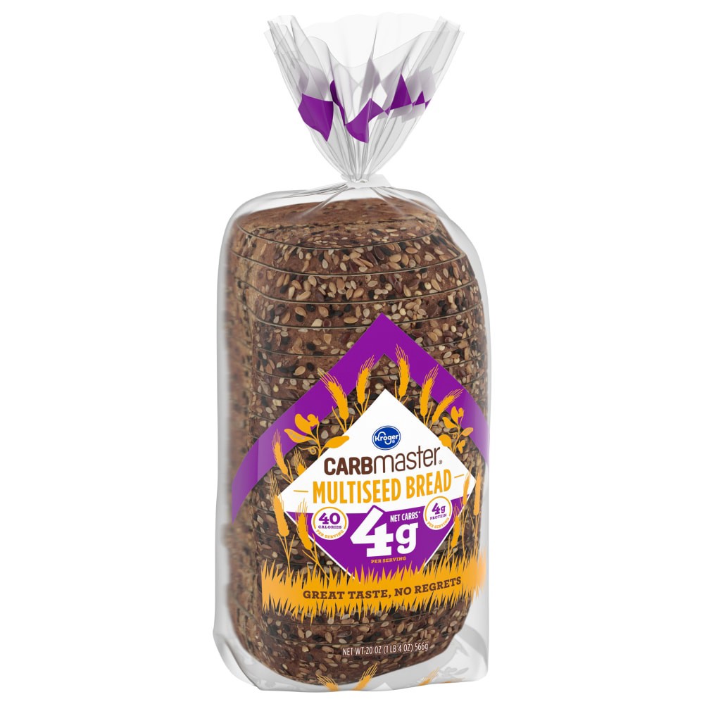Kroger Carbmaster Multi Seed Bread 20 oz | Shipt