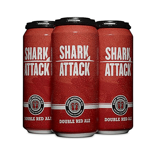 Port Brewing Shark Attack Double Red Ale 4 ct; 16 oz | Shipt