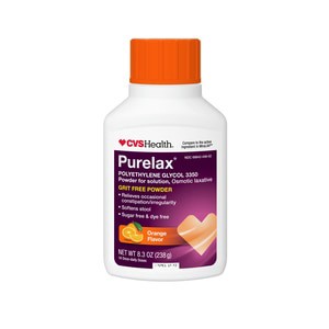 CVS Health Purelax Polyethylene Glycol 3350 Powder For Solution ...
