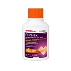 CVS Health Purelax Polyethylene Glycol 3350 Powder For Solution ...