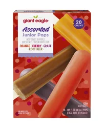 Giant Eagle Junior Pops Assorted Ice Pops 20 ct | Shipt
