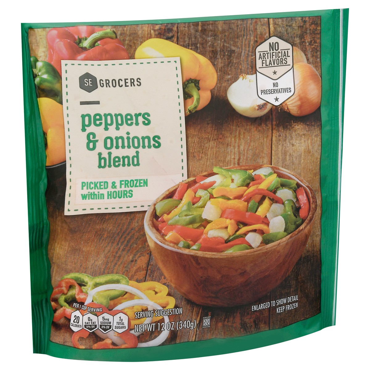 SE Grocers Peppers Onion Blend 12 oz | Shipt