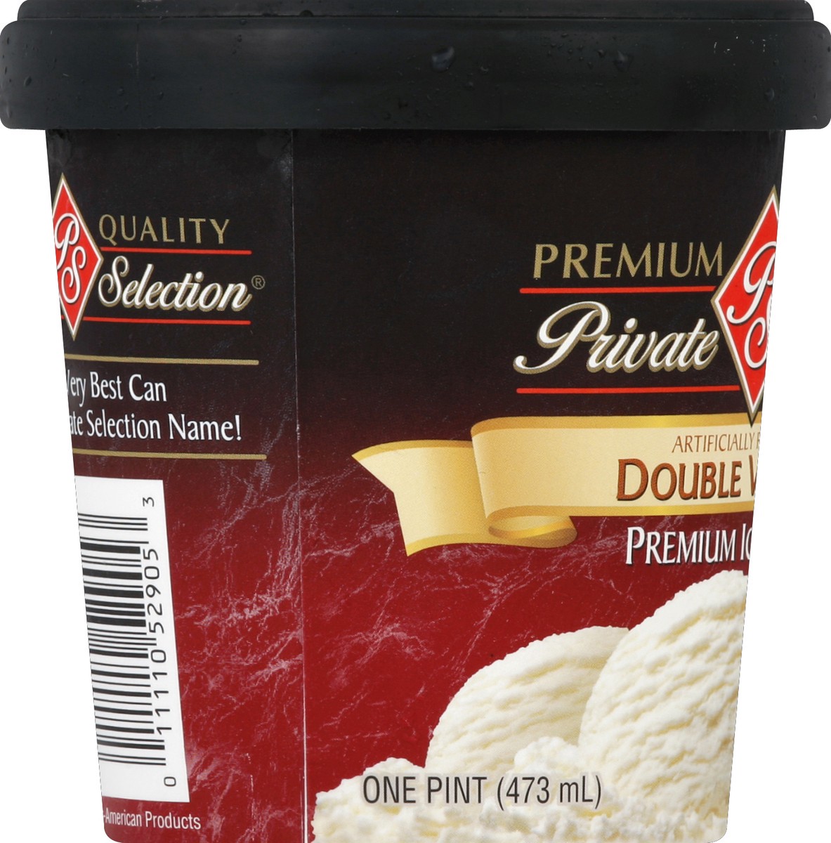 Private Selection Double Vanilla Ice Cream 16 fl oz | Shipt