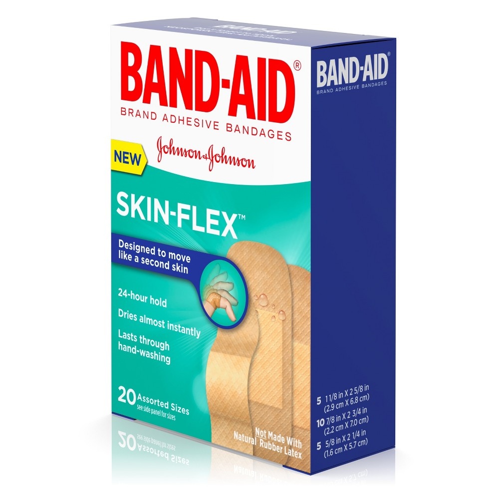 BAND-AID Skin-Flex Assorted Adhesive Bandages 20 ct | Shipt