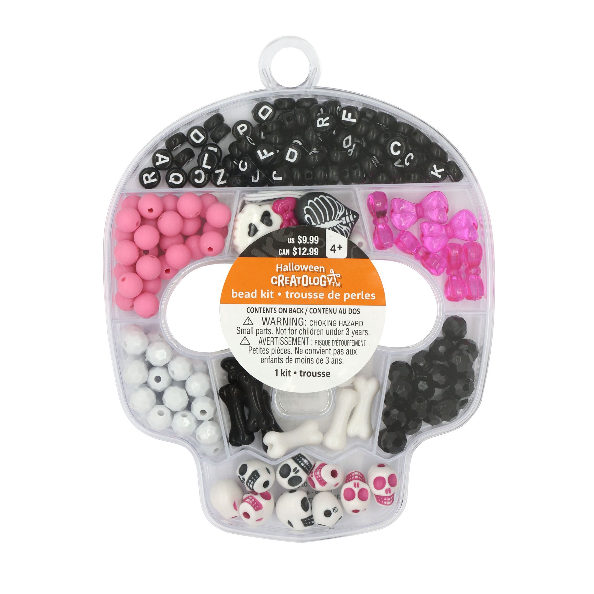 Pink Skull Bead Kit By Creatology 0.71 in x 0.41 in | shipt