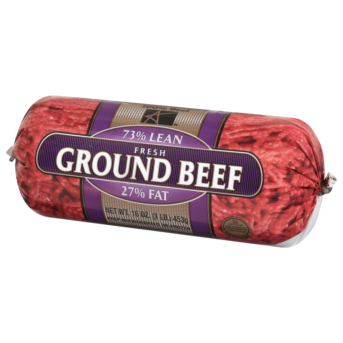 American Foods Group Fresh 73%/27% Ground Beef 16 oz 1 lb | shipt