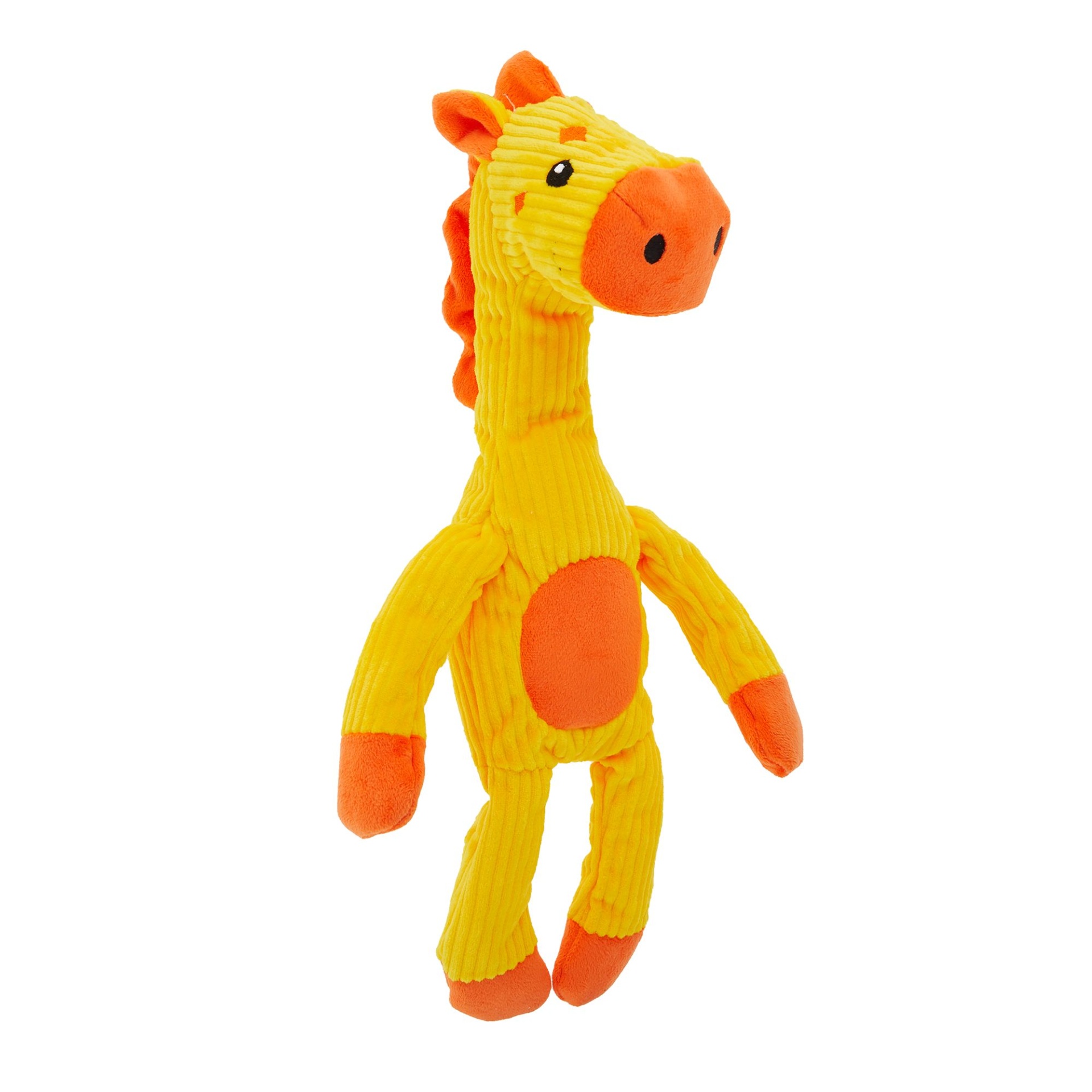 Top Paw TUFF with Bite Shield Protection Giraffe Dog Toy - Tough Plush ...