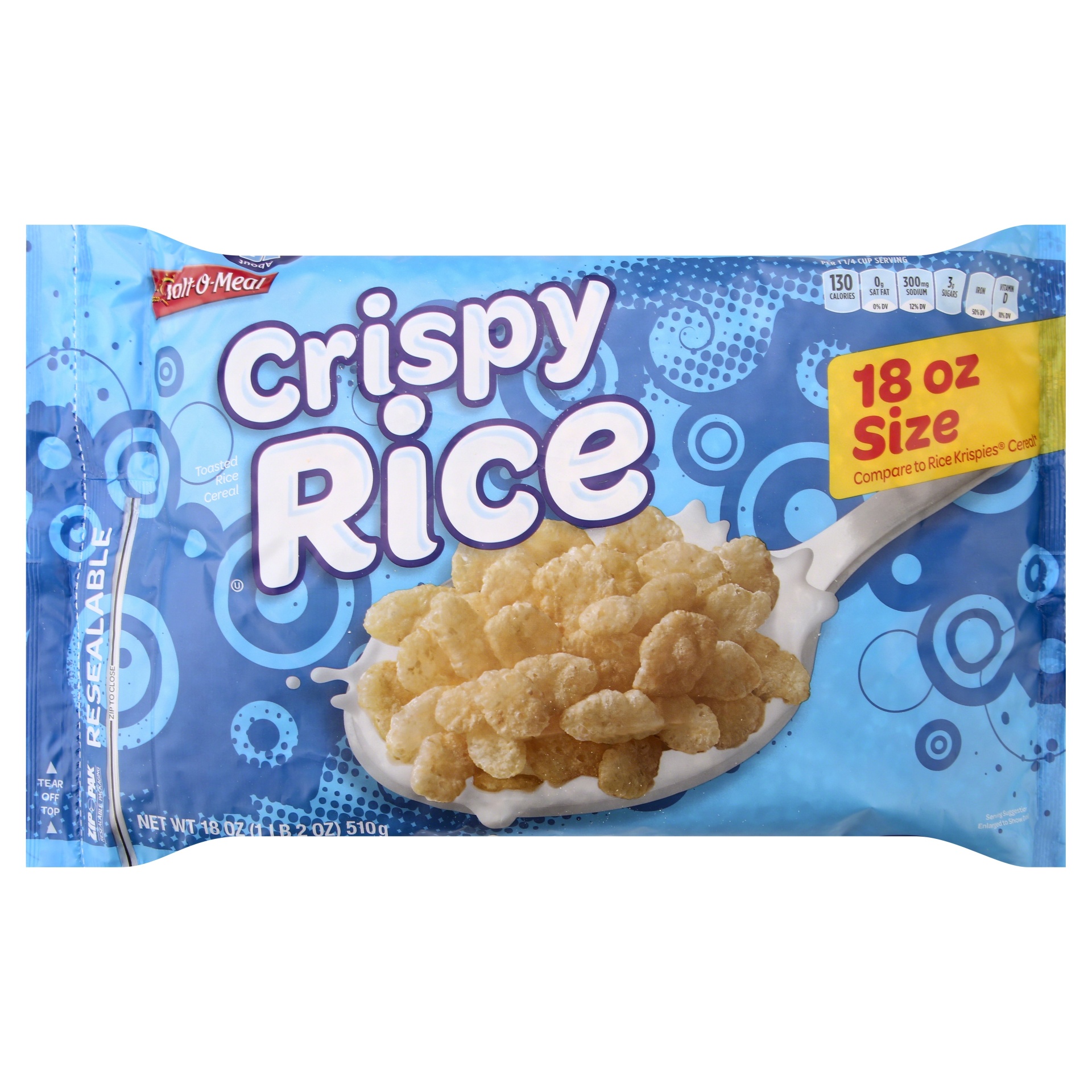 Malt-O-Meal Crispy Rice Bag 18 oz | Shipt