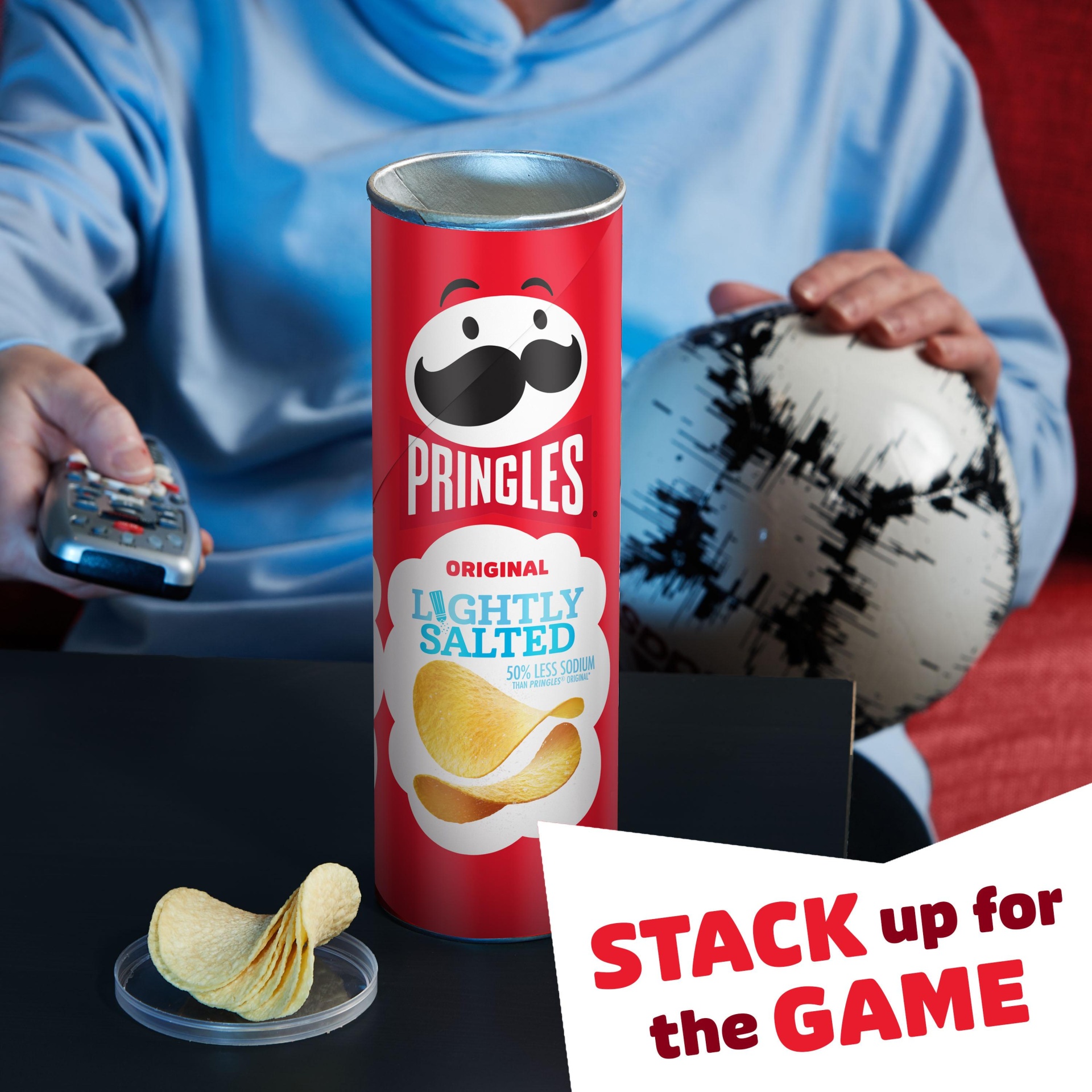 Pringles Potato Crisps Chips, Lunch Snacks, On The Go Snacks, Lightly ...