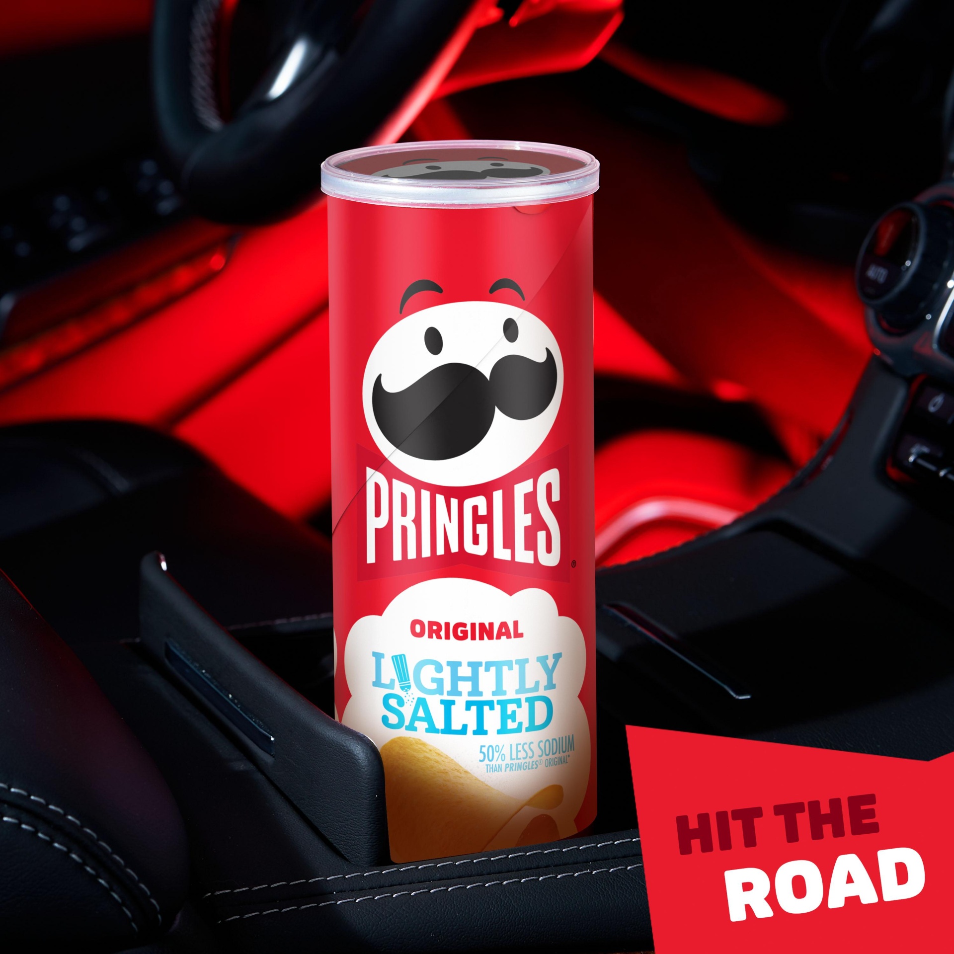 Pringles Potato Crisps Chips, Lunch Snacks, On The Go Snacks, Lightly ...