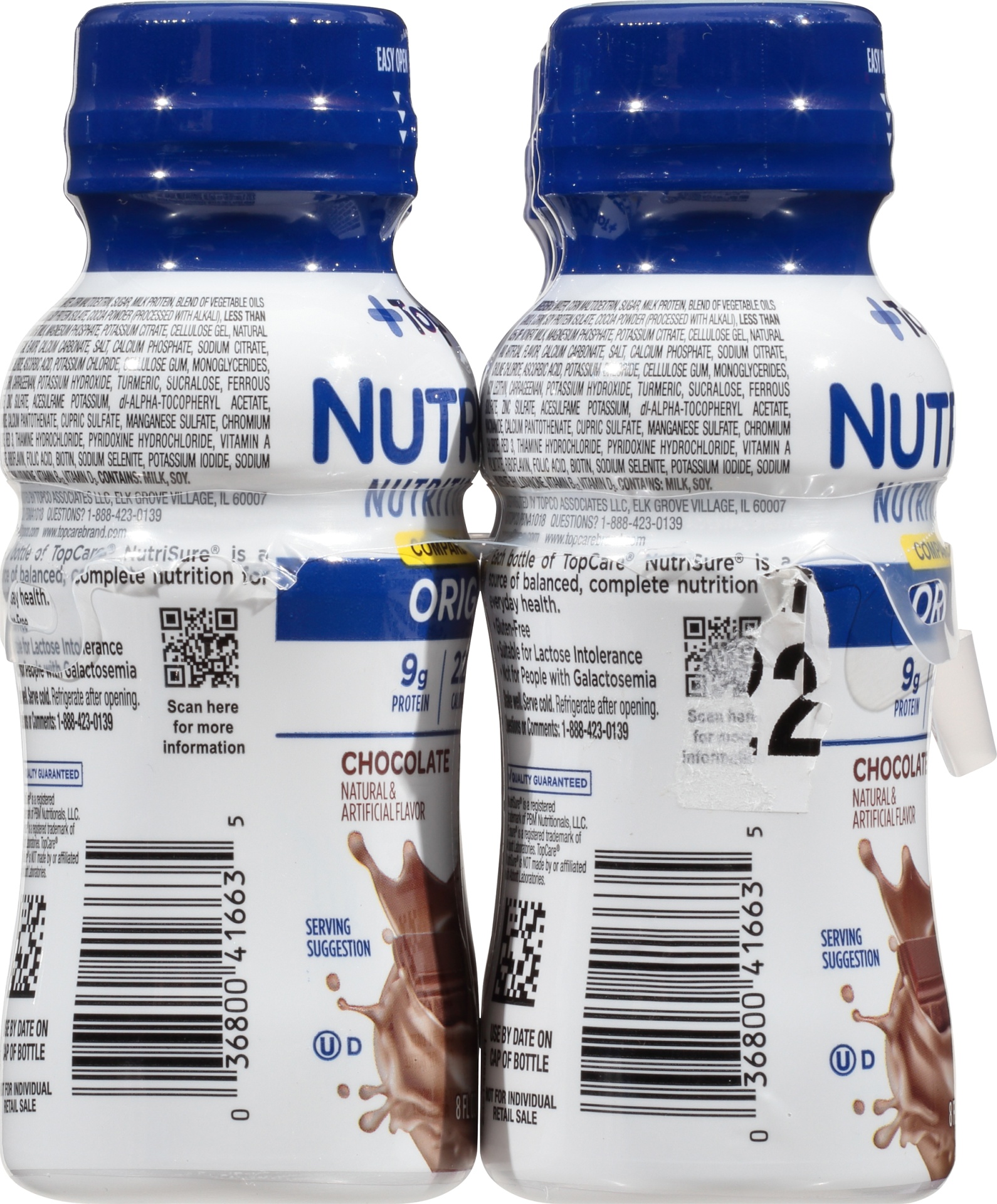 TopCare Nutrisure Milk Chocolate Shake 6 ct; 8 fl oz | Shipt